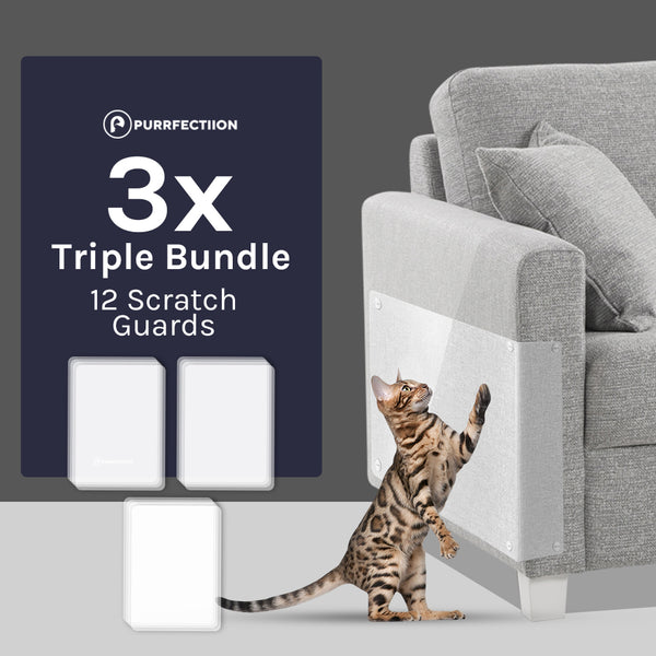 Cat Scratching Guard Triple Bundle (12 Pack) - Purrfectiion